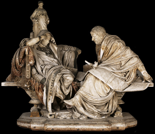 Restauración de Nerón y Séneca, de Eduardo Barrón - Museo Nacional del ...